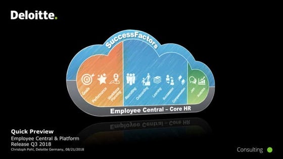 SuccessFactors Employee Central | PPTX | Computing | Technology & Computing
