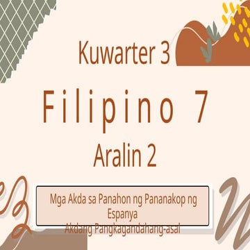 Quarter 3-Aralin 2. matatag curriculum pptx | PPTX
