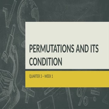 THIRD QUARTER-COT-INTRO TO PERMUTATIONS | PPTX