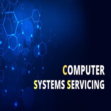 Grade 12 Computer System Servicing Quarter 3 module 2 Lesson 2 | PDF | Technology & Computing