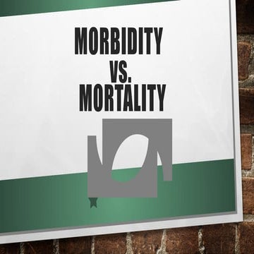 Q3-HEALTH 8 MODULE. Morbidity and Mortality | PPTX