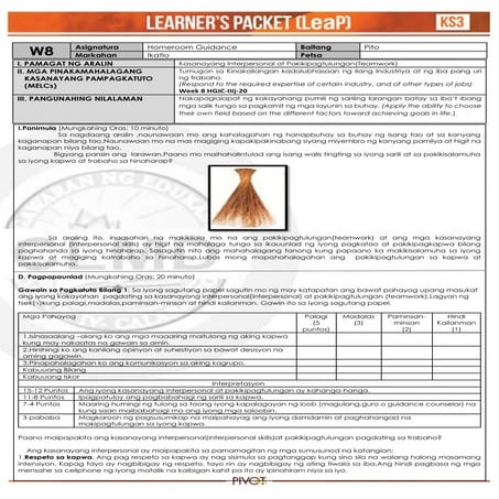 Q3 hgp-7-week-8 | PDF | Free Download