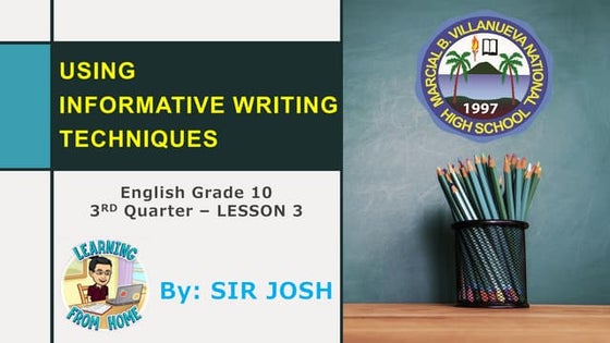 English Language Exposition/ Expository Writing | PPT