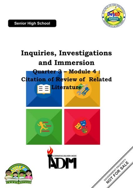 Q3 M5 3Is Synthesizing Review Of Related Literature pdf q3-m5-3is-synthesizing-review-of-related-literature-pdf