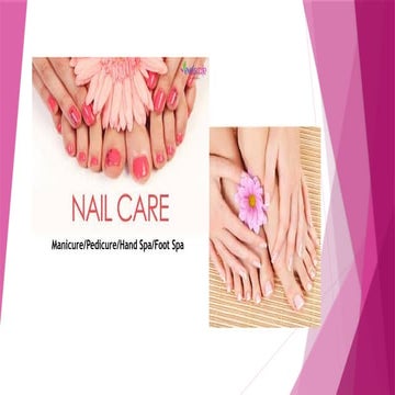 Basic nail shapes and nail art grade 8 | PPTX