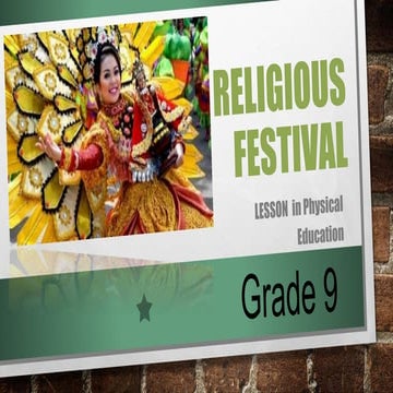 Q3-PPT-PE9 Lesson 2 (Religious festival).pptx