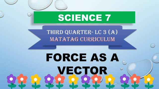 Real Life Application of Vector | PPTX