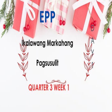PPT_EPP_G4_Q3_W1.pptx 1. natutukoy ang mga pagbabagong pisikal sa sarili 2. naipaliliwanag ang ...