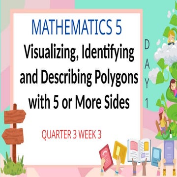 QUARTER 3, WEEK 3, MATH LESSON/PRESENTAY | PPTX