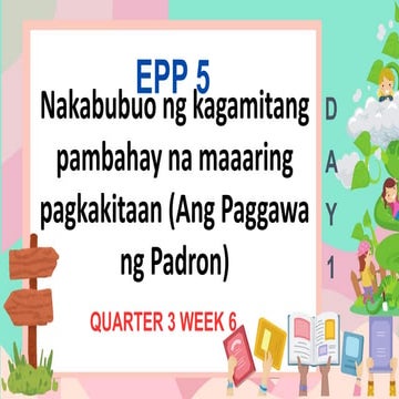 Home economic 5 Q2 WEEK 6.powerpoint presentation | PPTX