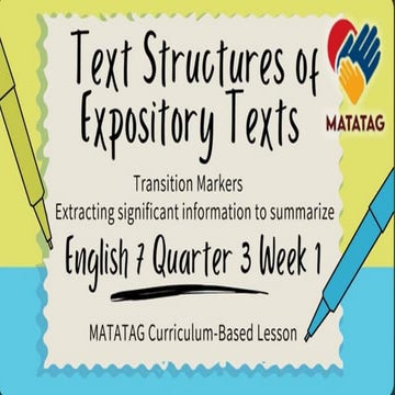 English 7 Matatag Curriculum Q3 Week 1 Pptx