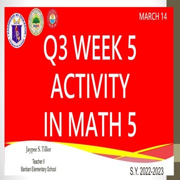 MATHEMATICS GRADE 6 Quarter 3 Week 1.pptx