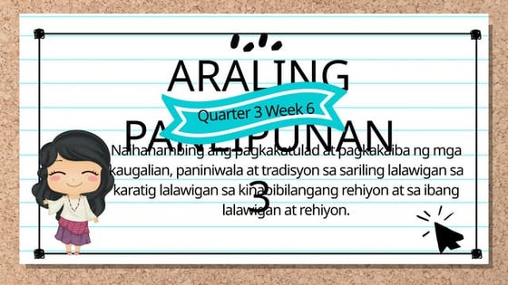 Grade 3 quarter 4 week 7.1 collects data on one variable using existing ...