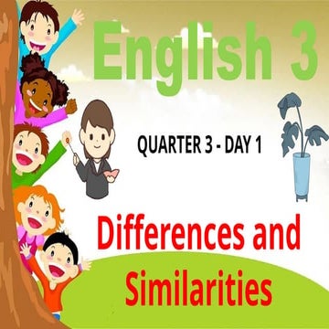 COMPARISON AND CONTRAST LESSON FOR GRADE 10 ENGLISH FIRST QUARTER.pptx