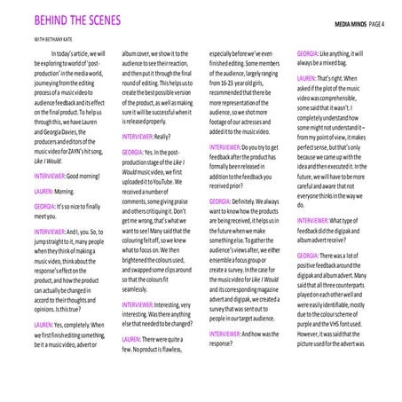 Q3: WHAT HAVE YOU LEARNED FROM YOUR AUDIENCE FEEDBACK | PPT