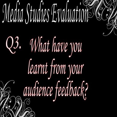 Q3 evaluation | PPT