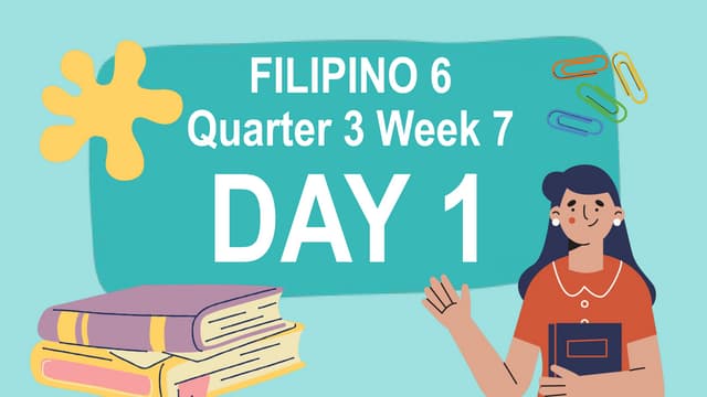 URI NG PANGUNGUSAP AYON SA GAMIT- FILIPINO GRADE 4 | PDF