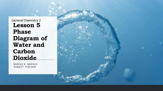 Phase diagram of a one component system ( water system ) | PPT