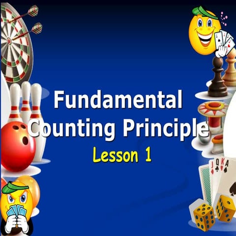 Fundamental Counting Principle Ppt