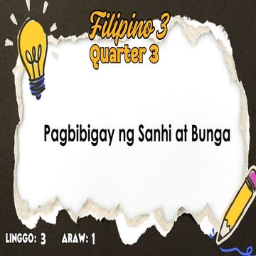 Paghihimig, Pag-uulit, Pagdaramdam, Pagtawag | PPTX