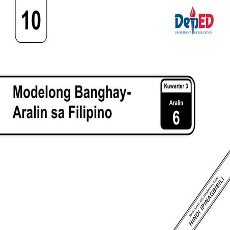 Modelong Banghay-Aralin sa Filipino 10: Pagtukoy ng Mapagkakatiwalaang ...