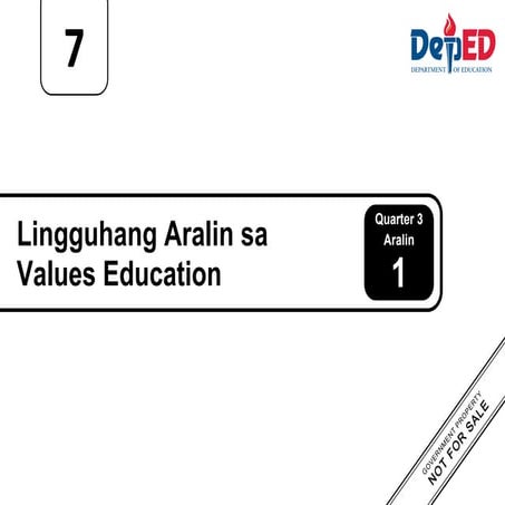 Values Education 7 [Q3 - Aralin 1, Linggo 1].pptx