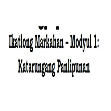 Katarungang Panlipunan ESP 9 | PPTX