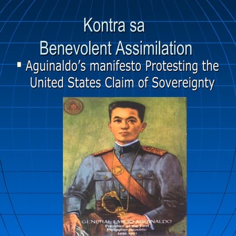 Q3 m1 l4 kontra sa benevolent assimilation | PPT