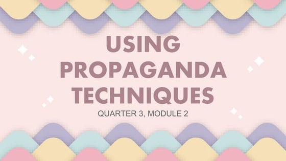 ENG 8 - Propaganda Techniques.pptx