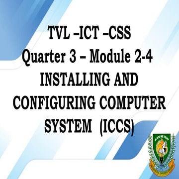 third quarter module for computer systems | PPTX