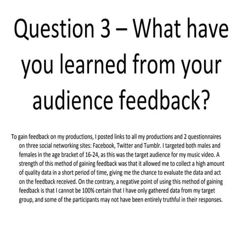 Evaluation Q3 powerpoint | PPT