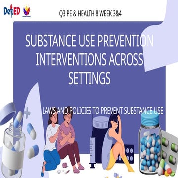Substance Use Prevention Interventions Across Settings | PPTX