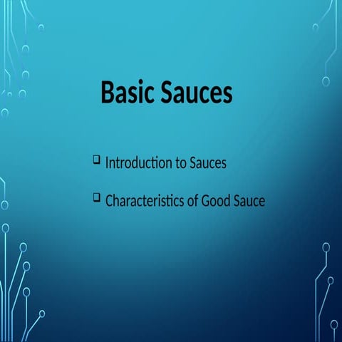 Quarter 3 cookery different SAUCES.ppsx