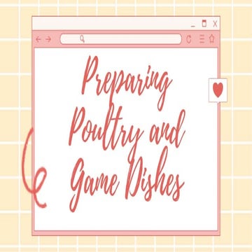 Q3 Tle10 Lesson 3 Preparing Poultry And Game Dishes Pptx
