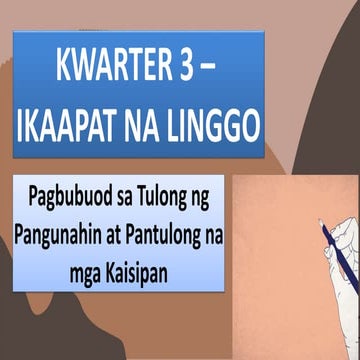 Q3 week4 filipino 7 | PPTX