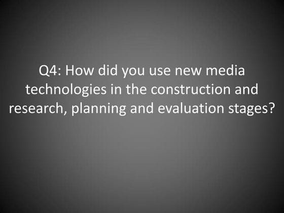 Evaluation q4 | PPT