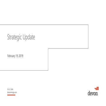 Strategic Update | PPT