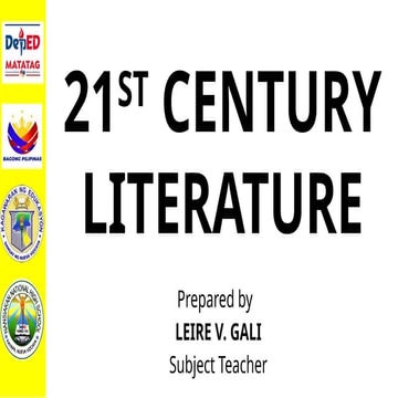 Q4-21st Century Literature-Week 4 FEBRUARY 16 to 20, 2026.pptx