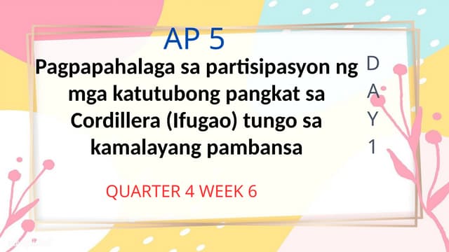 Paraan ng Pagtugon ng mga Fil sa kolonyalismong Espanyol | PPTX