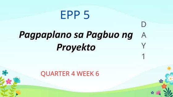 Q4_LE_EPP 4_Lesson 4_Week 4.pdf EPP modules | PPT