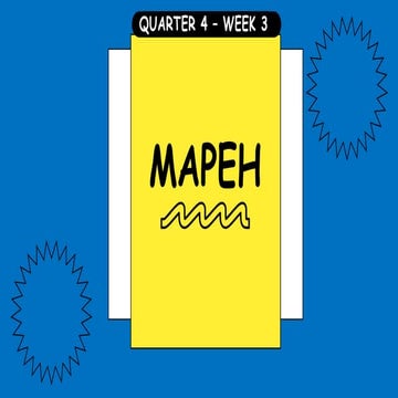 Q4-WEEK3 -MAPEH.pptx Makilala sa tekstura ng musikang napakinggan | PPTX