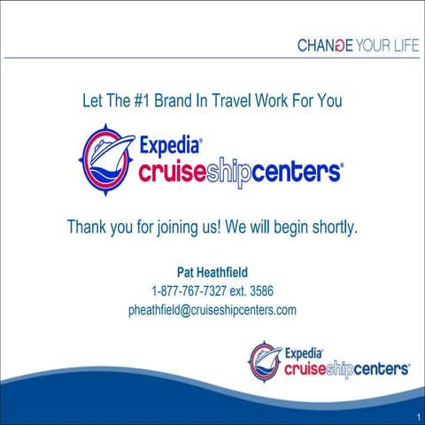 Change Your Life - Join the travel industry | PPT