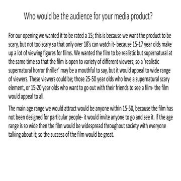 Film Treatment | PDF