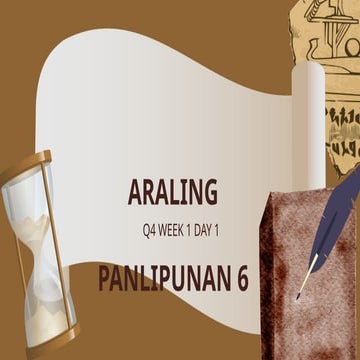 AP 6 PPT Q4 - Politika, Pangkabuhayan at Pamumuhay ng mga Pilipino ...
