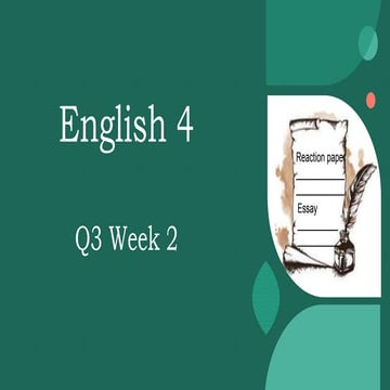 Q4 Eng 4 Week .pptx | Europe Travel | Travel Locations