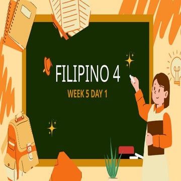 Quarter 4_FILIPINO_lesson plan____WEEK 5 | DOCX