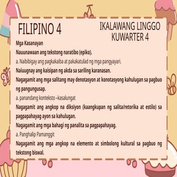 FILIPINO 4 Matatag-Q 2- Week 1- PPT.pptx