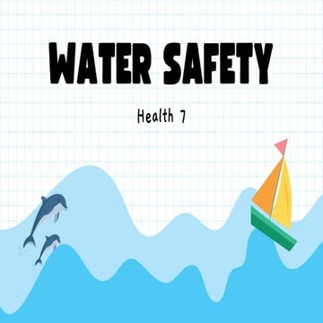 Water safety presentation.ver1.1 | PPT