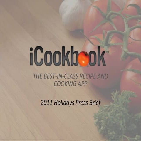Q4 icookbook press brief | PDF