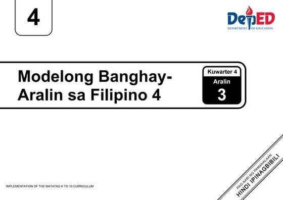 LE_Q3_Filipino-7_Week-7_.pdf.Filipino 7777 | PDF